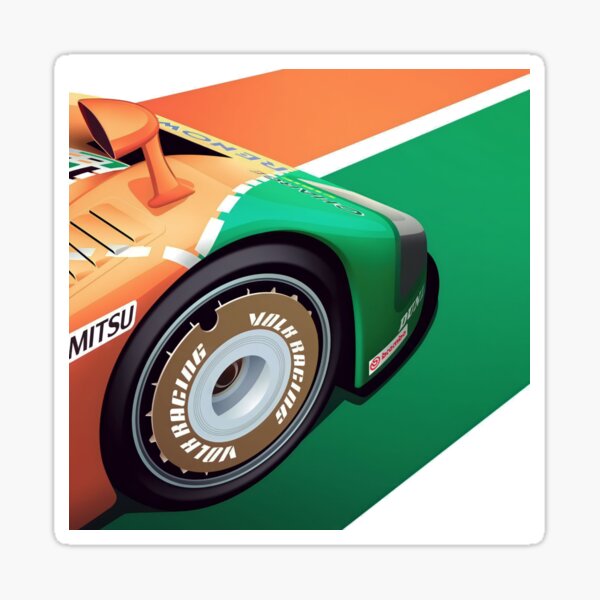 "787B Racing Car Graphic illustration" Sticker for Sale by Master-bg ...