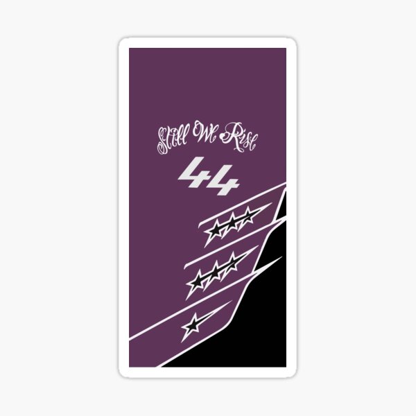 "Lewis Hamilton_Still We Rise - F1 2022" Sticker for Sale by Malaka7 ...