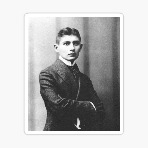 "Franz Kafka" Sticker for Sale by mak175 | Redbubble