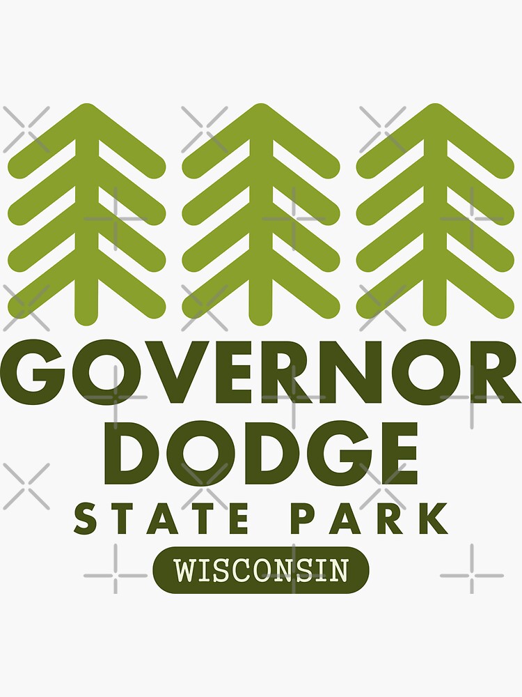 "Governor Dodge State Park Wisconsin " Sticker for Sale by ...