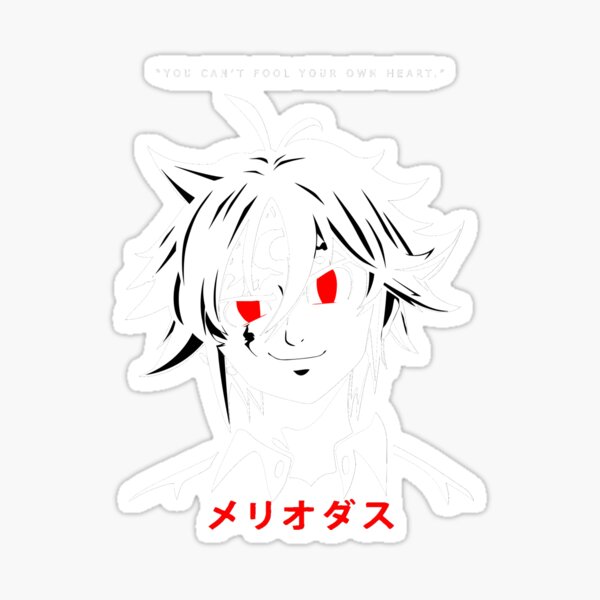 "meliodas seven deadly sins" Sticker for Sale by youranimeworld | Redbubble