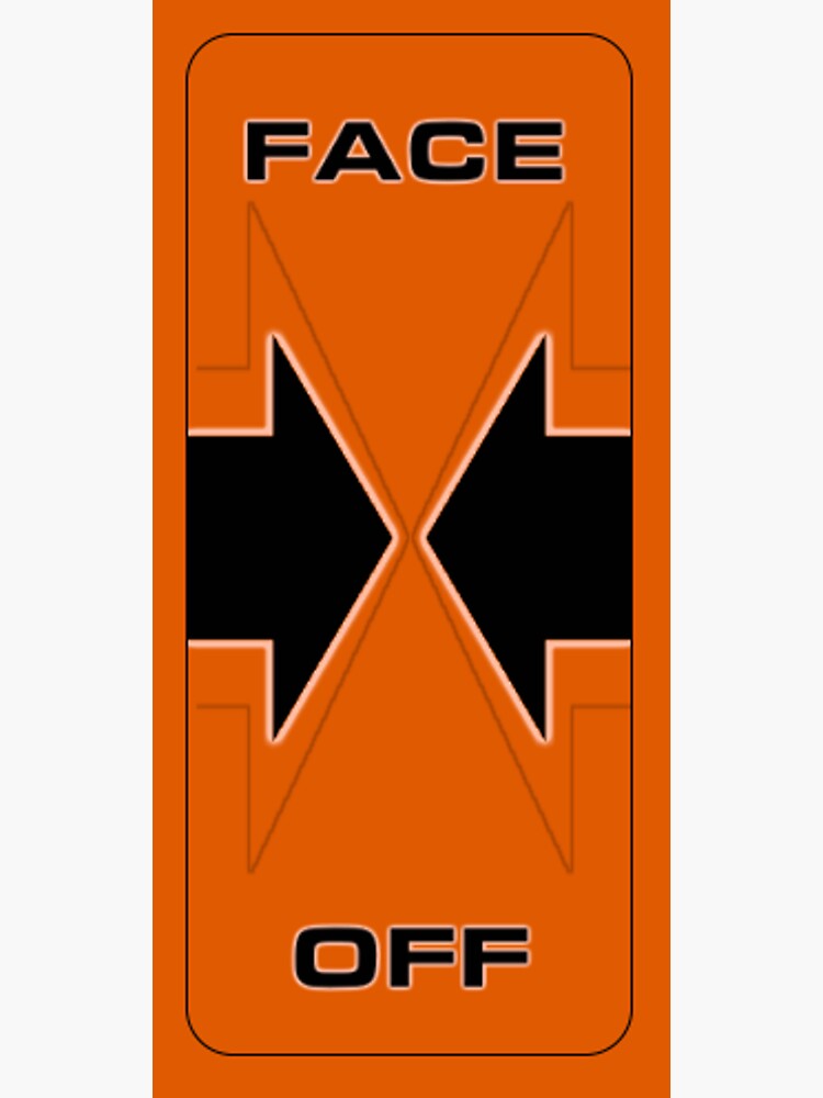 "Amazing Race Face Off82png" Sticker for Sale by JeromyErnser | Redbubble