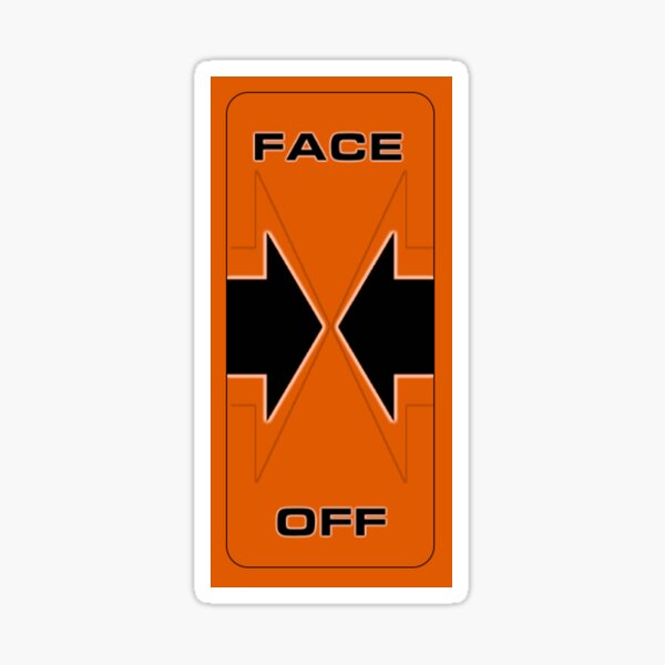 "Amazing Race Face Off82png" Sticker for Sale by JeromyErnser | Redbubble
