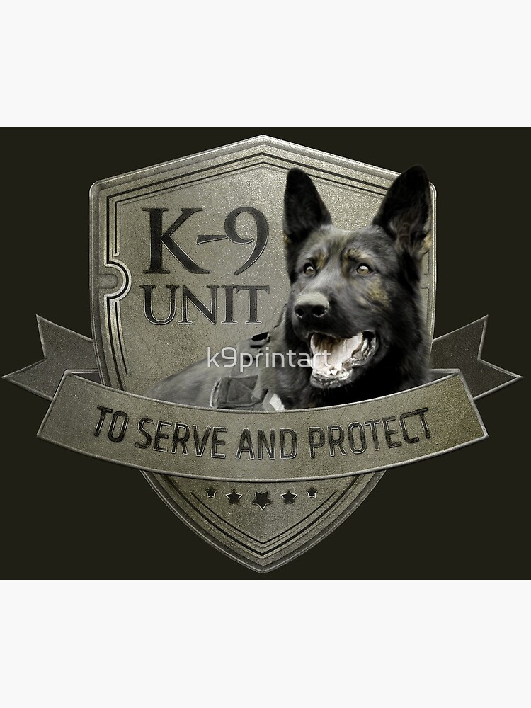 "K-9 Unit" Photographic Print for Sale by k9printart | Redbubble