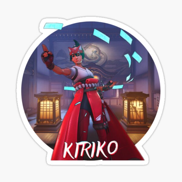 "kiriko" Sticker for Sale by MrSameeraTop | Redbubble