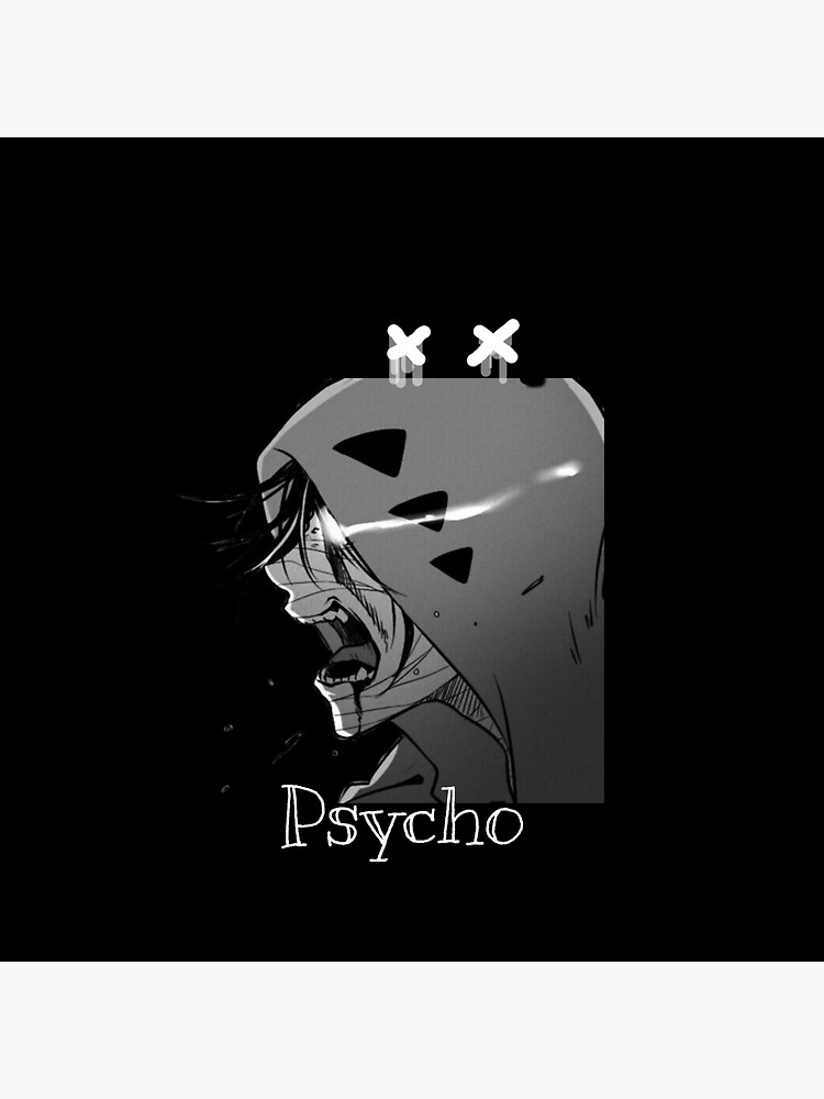 "Psycho-boy-dark-mood-black-white-psychopath-gril-gift-love-sad-pain ...