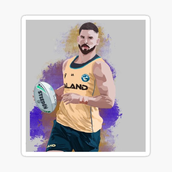"Ryan Matterson - Parramatta Eels " Sticker for Sale by DeArtistry ...