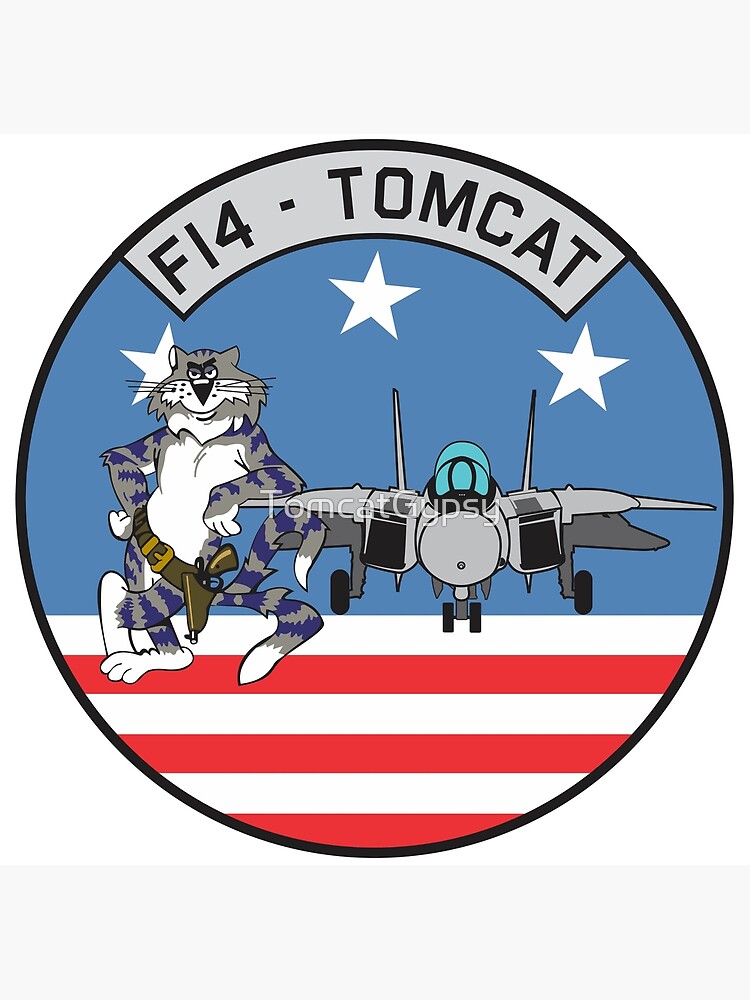 "F14-Tomcat - Clean Style" Poster for Sale by TomcatGypsy | Redbubble