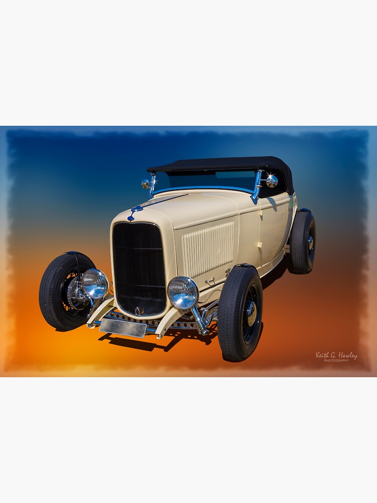 "32 Ragtop" Sticker for Sale by cars | Redbubble