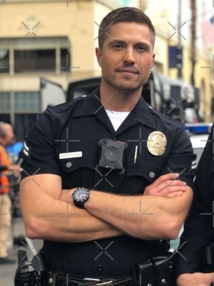 "Tim Bradford, The Rookie" Sticker for Sale by taliamarab | Redbubble