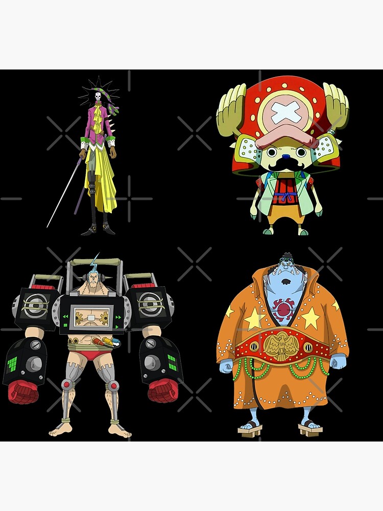 "franky and jimbe with chooper and brook Pack anime one piece" Poster ...