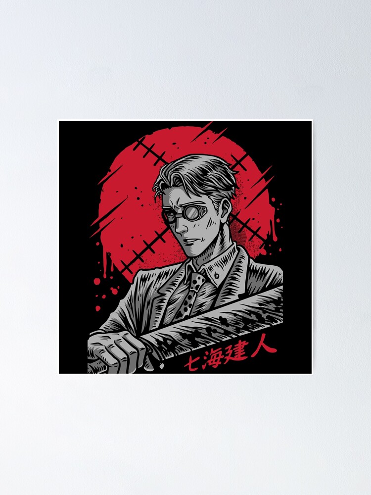 "nanami jujutsu kaisen" Poster for Sale by youranimeworld | Redbubble