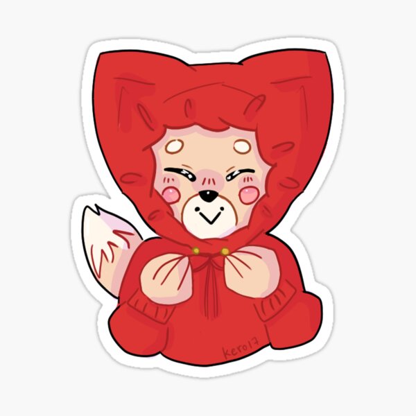 "skzoo - foxiny (hoodie)" Sticker for Sale by kero17 | Redbubble