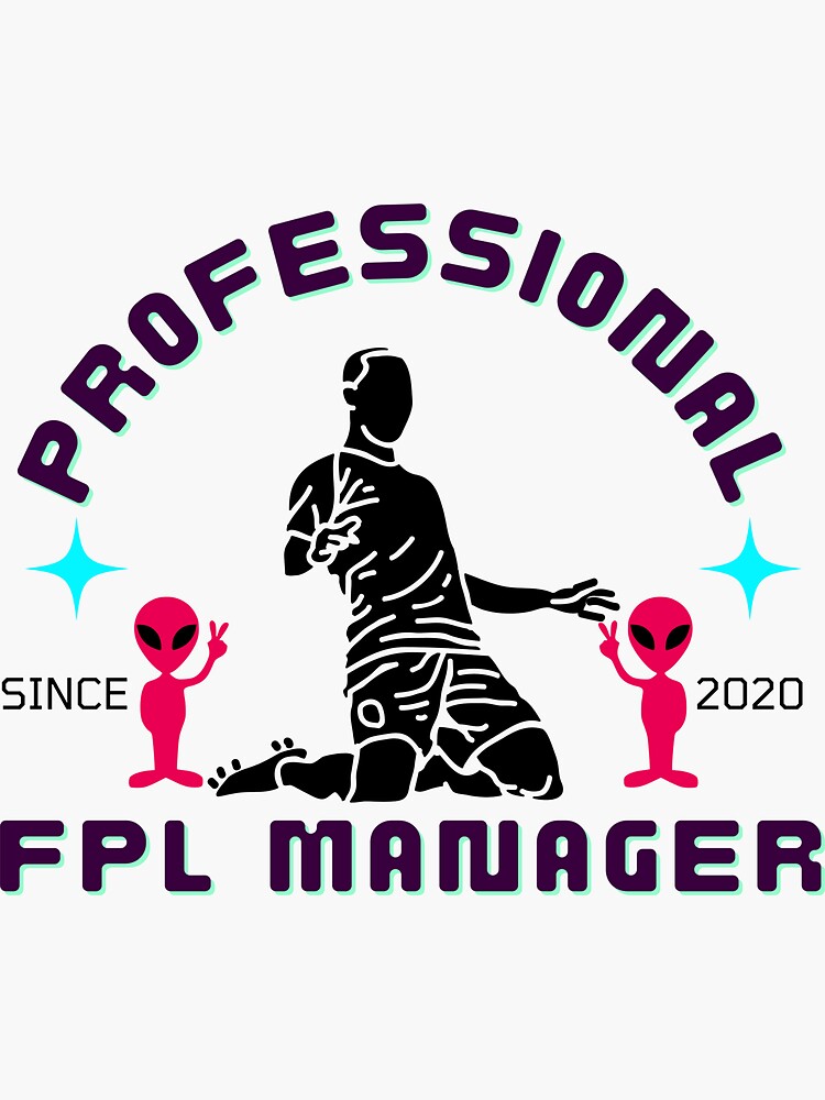"Professional fpl manager since 2020 purple text and white background ...