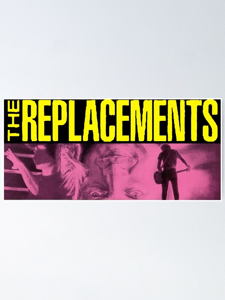 "yellow font art of-the replacements band" Poster for Sale by ...