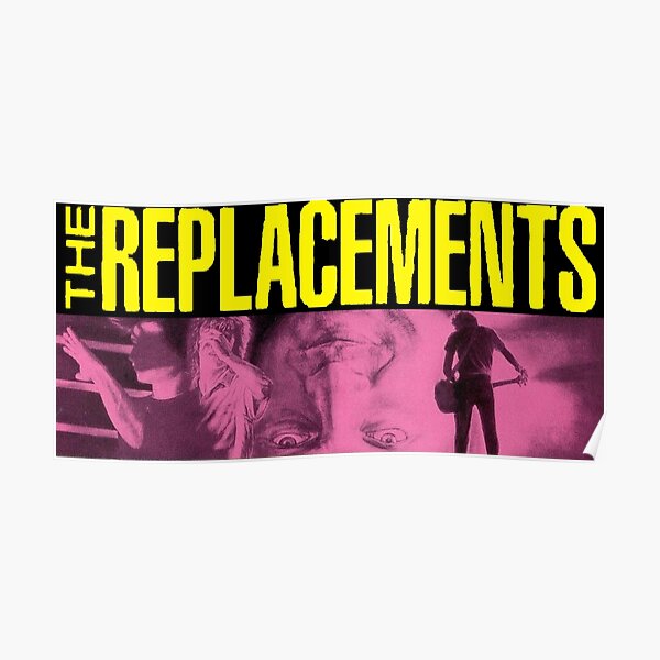 "yellow font art of-the replacements band" Poster for Sale by ...