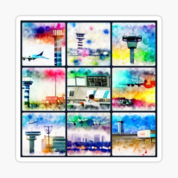 "Air Traffic Controllers / Air Traffic Control Station Pack" Sticker ...