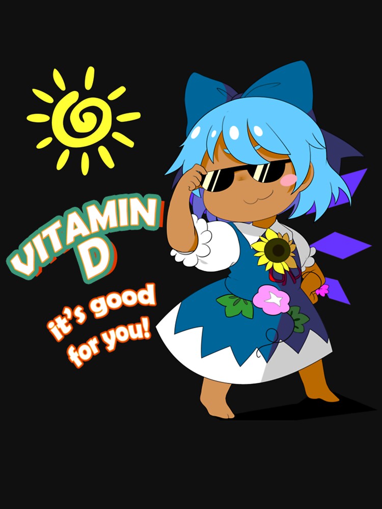 "Vitamin D Tanned Cirno " T-shirt for Sale by NEETPRINTSTORES ...