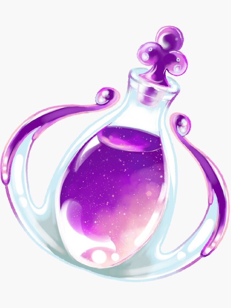"The AceSpec Travelling Potions: Nebula Mix" Sticker for Sale by may-bird | Redbubble