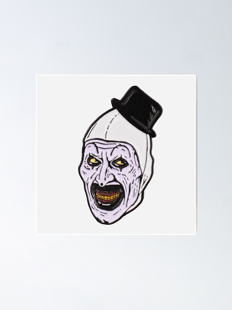 "Terrifier Face" Poster for Sale by danielbreazeale | Redbubble