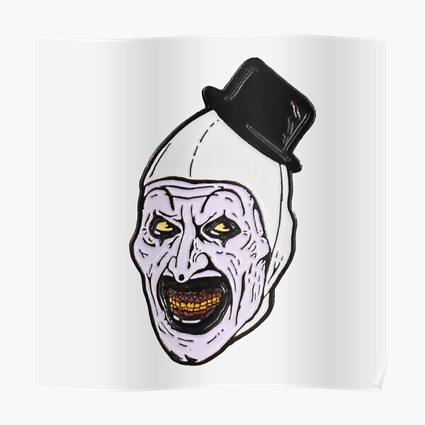 "Terrifier Face" Poster for Sale by danielbreazeale | Redbubble