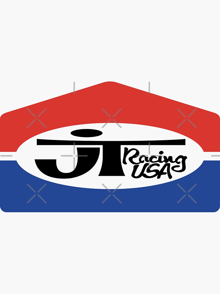 "JT Racing - Old School BMX" Sticker for Sale by YouWantThis | Redbubble