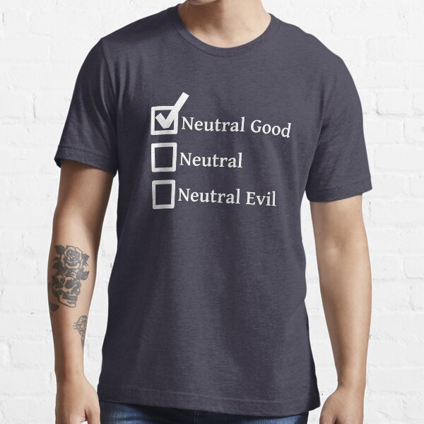 "Neutral Good DND 5e Pathfinder RPG Alignment Role Playing Tabletop RNG ...