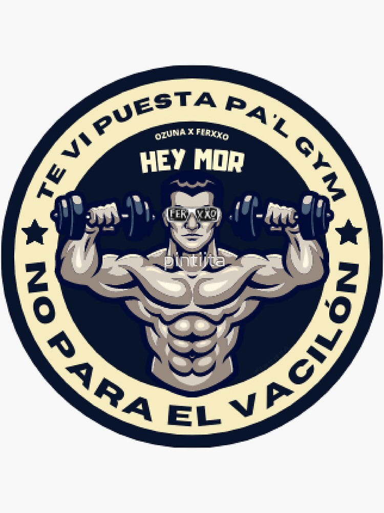 "Hey Mor t-shirt by Feid and Ozuna by Pintiita" Sticker for Sale by ...