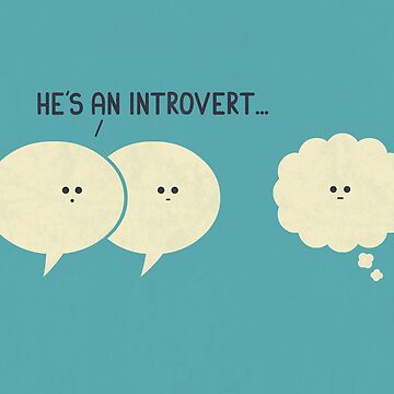 "Introvert" Poster for Sale by Teo Zirinis | Redbubble