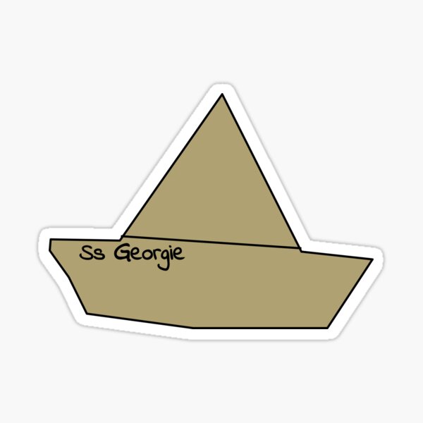 "georgie boat" Sticker for Sale by weluvhell0kitty | Redbubble