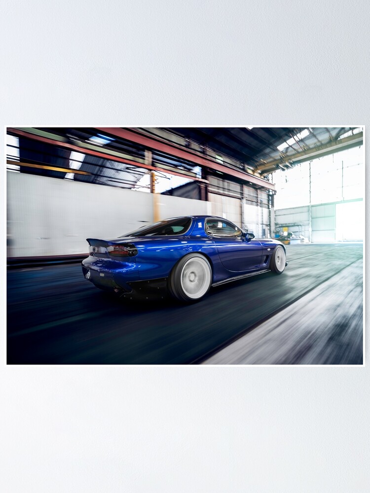 "Mazda FD RX-7" Poster for Sale by mu53wa | Redbubble