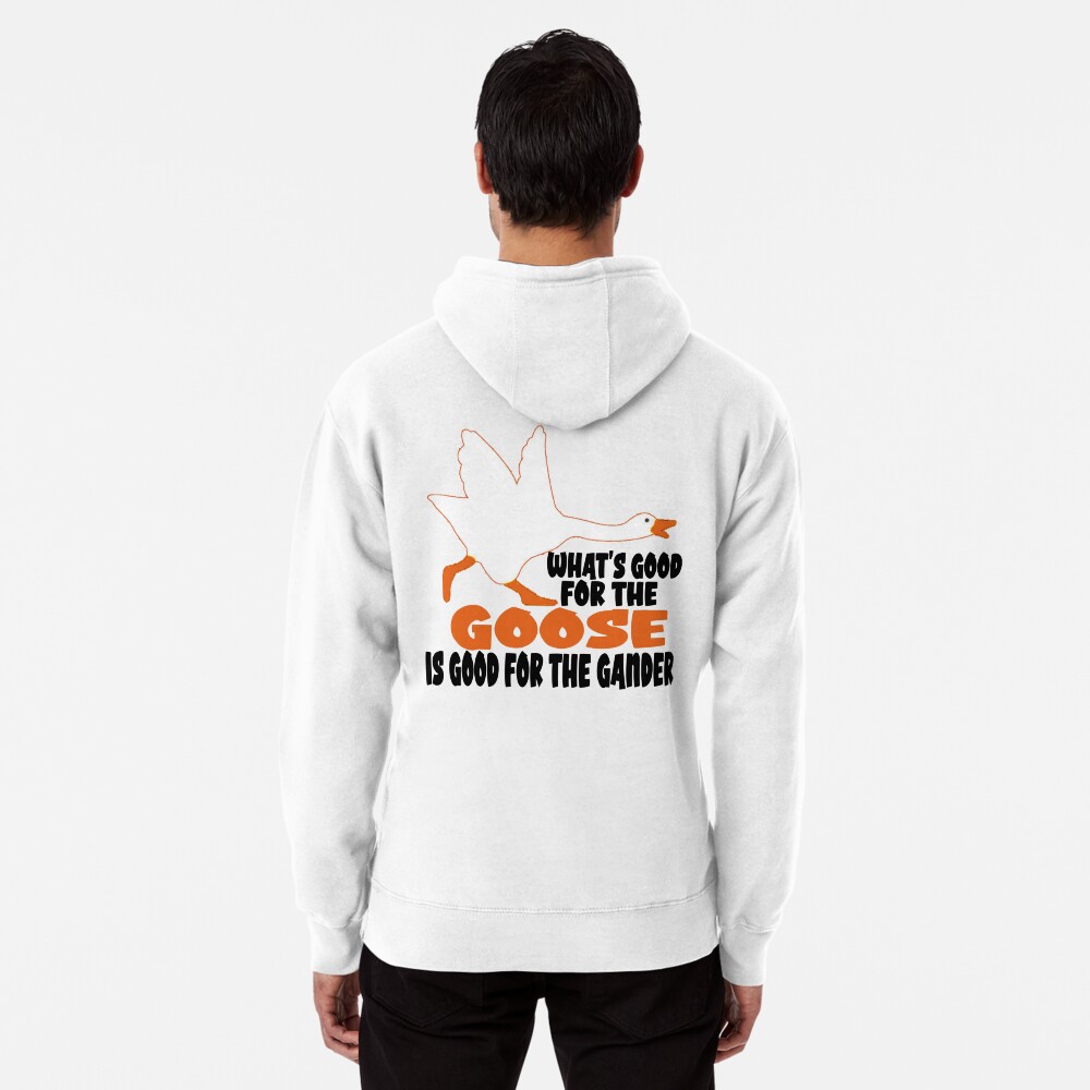 " what's good for the goose is good for the gander funny quote sticker ...