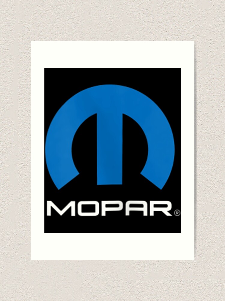 "Mopar Logo" Art Print for Sale by untriedsqueegee | Redbubble
