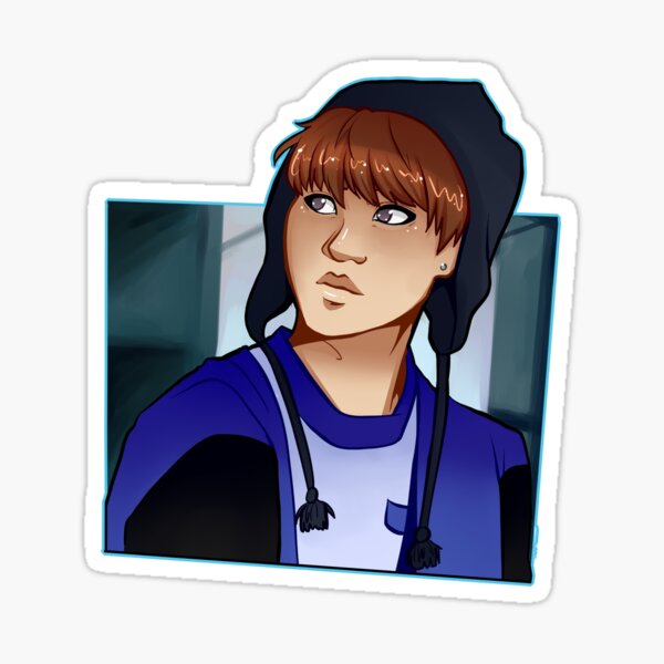 "V - Spring Day - Sticker" Sticker by ukkii | Redbubble