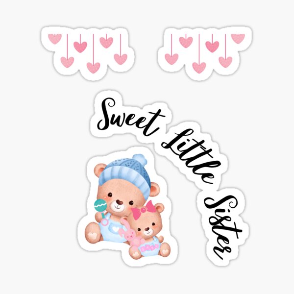 "Sweet little sister from big sister. Little brother and sister, baby ...