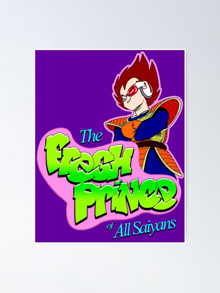 "Fresh Saiyan Prince | dragon | fresh prince of bel air | Saiyan ...