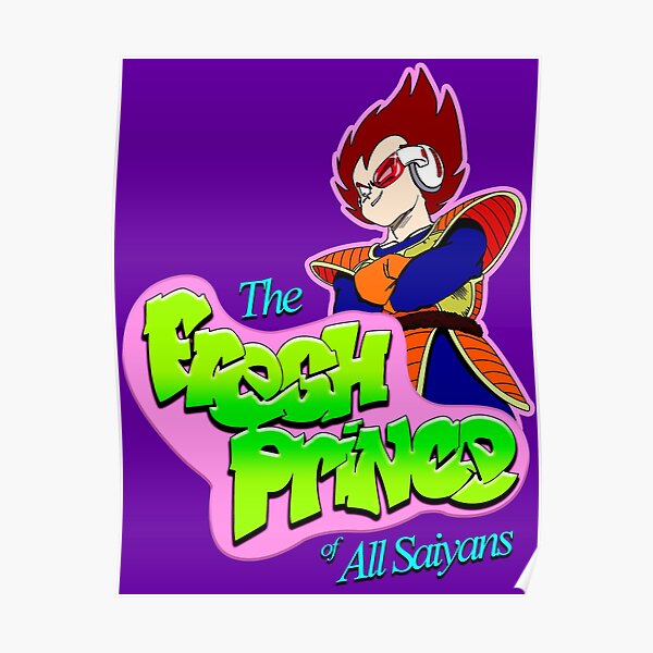 "Fresh Saiyan Prince | dragon | fresh prince of bel air | Saiyan ...