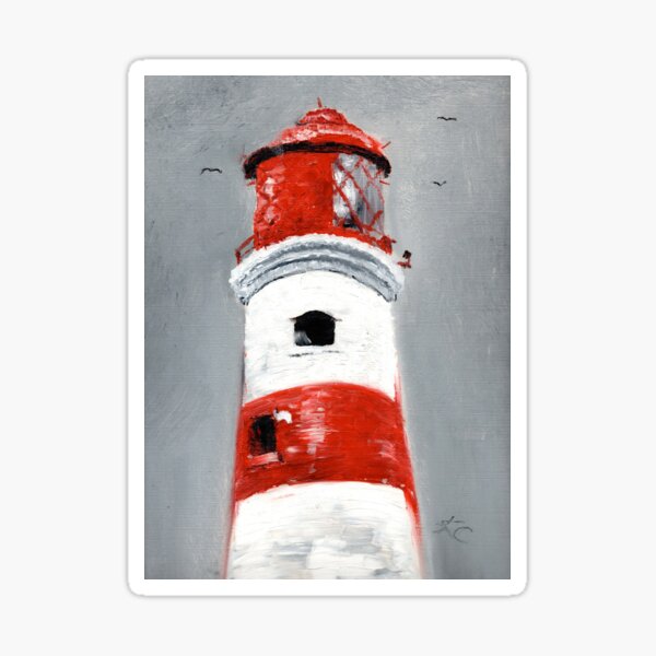 "Souter Lighthouse" Sticker for Sale by WolfHeart111 | Redbubble