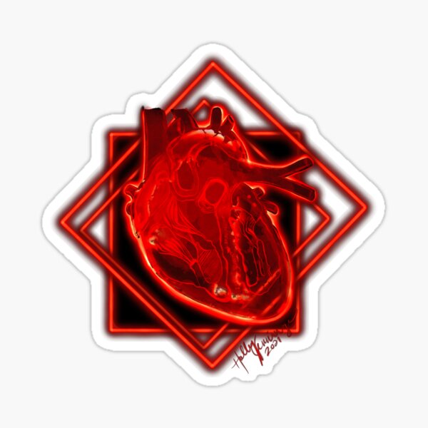 "Vena Cava" Sticker for Sale by HellKittenRVA | Redbubble