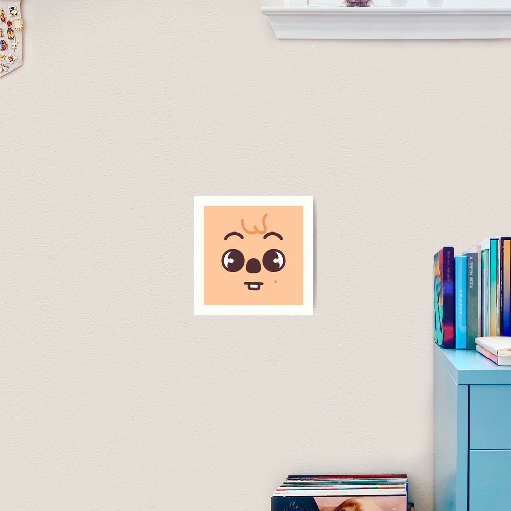 "STRAY KIDS(SKZOO) Han Quokkas Face " Art Print for Sale by ...