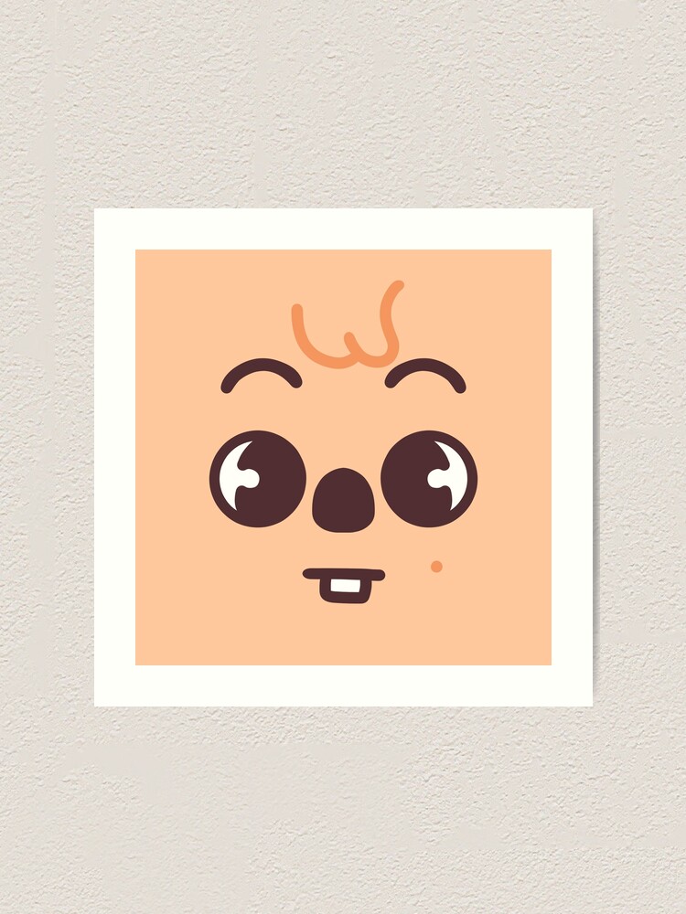 "STRAY KIDS(SKZOO) Han Quokkas Face " Art Print for Sale by ...