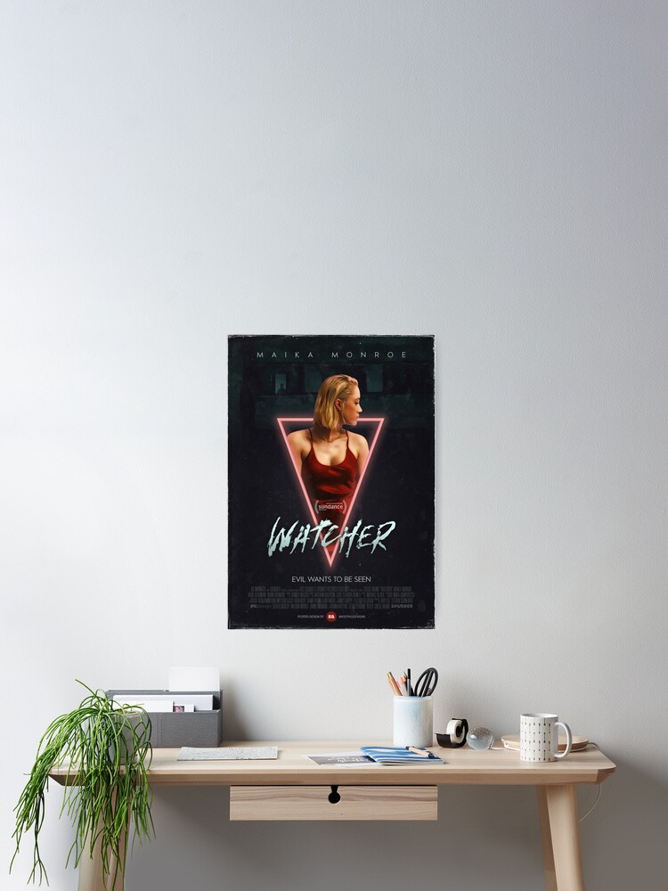 "Watcher - Maika Monroe" Poster for Sale by Herman2181 | Redbubble