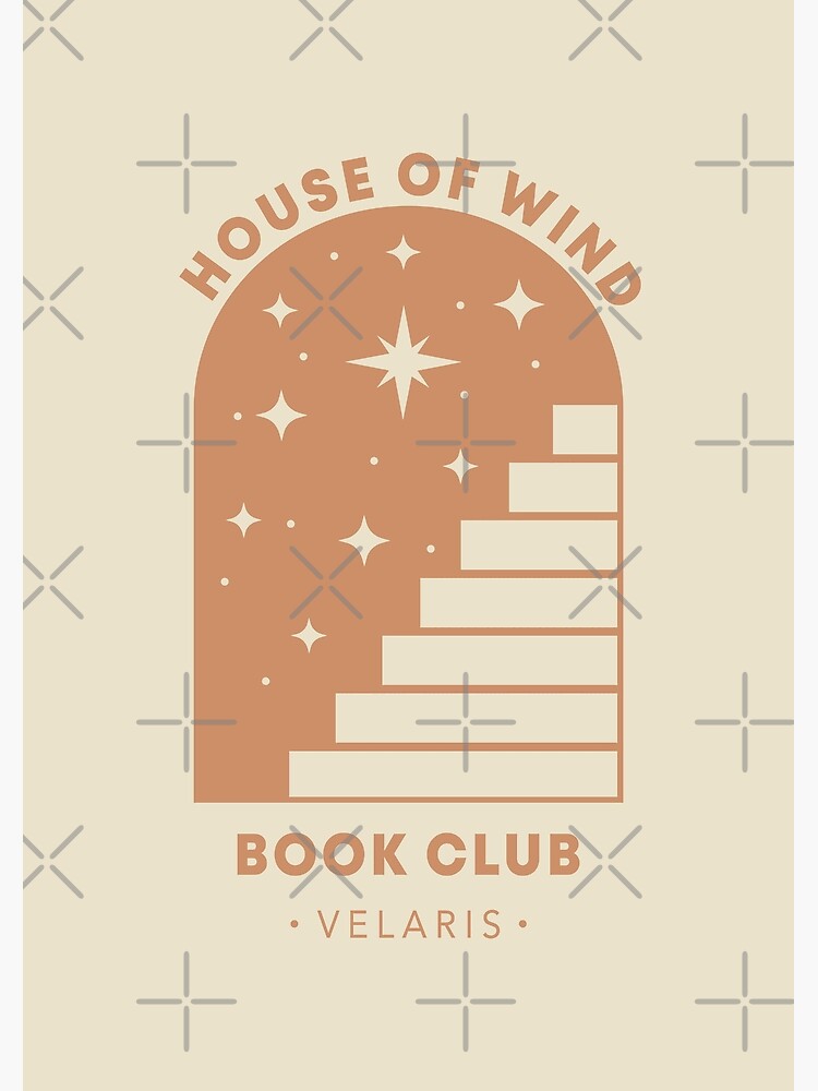 "House of Wind Book Club" Poster for Sale by SaratoninPrints | Redbubble