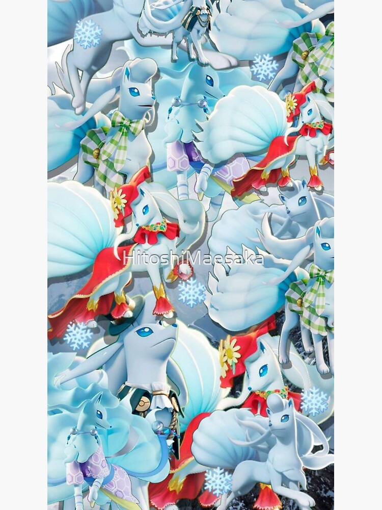 "Ice Fox" Sticker for Sale by HitoshiMaesaka | Redbubble