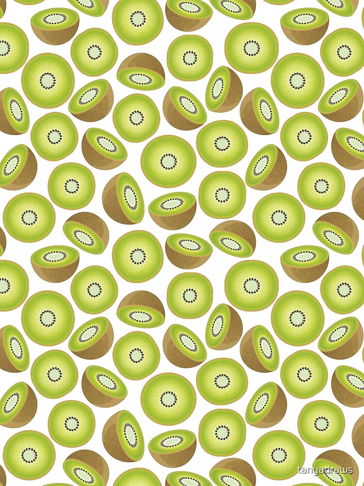 "Cute Cut Kiwi Pattern" T-shirt for Sale by tanyadraws | Redbubble ...
