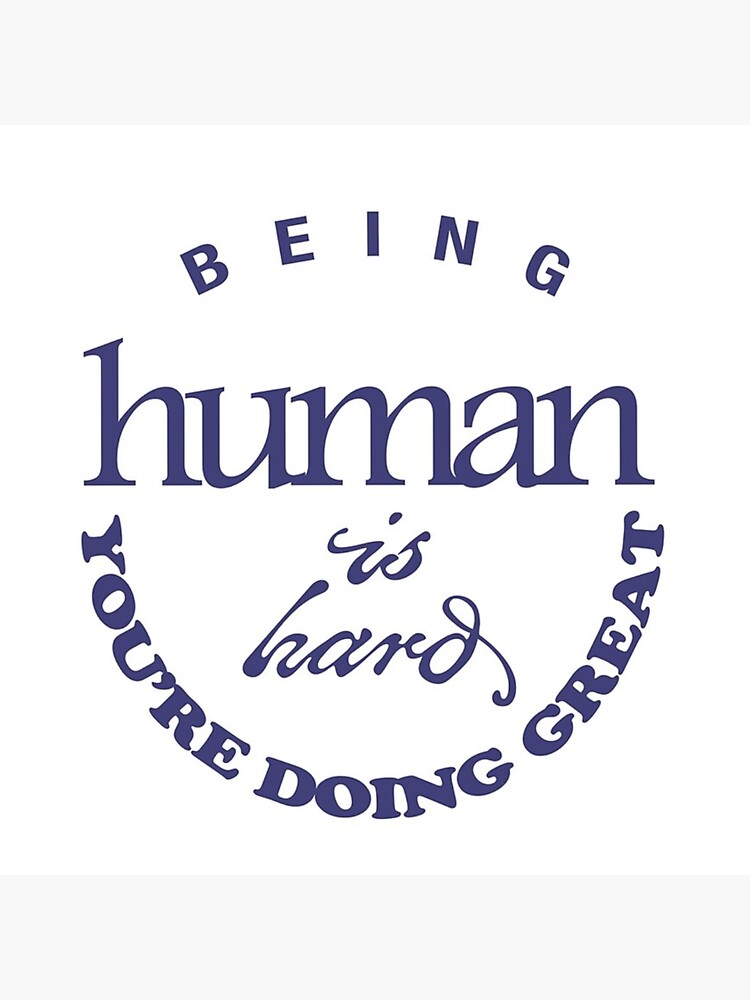 "Chelsea Cutler - Being Human is Hard" Sticker for Sale by katerpost ...