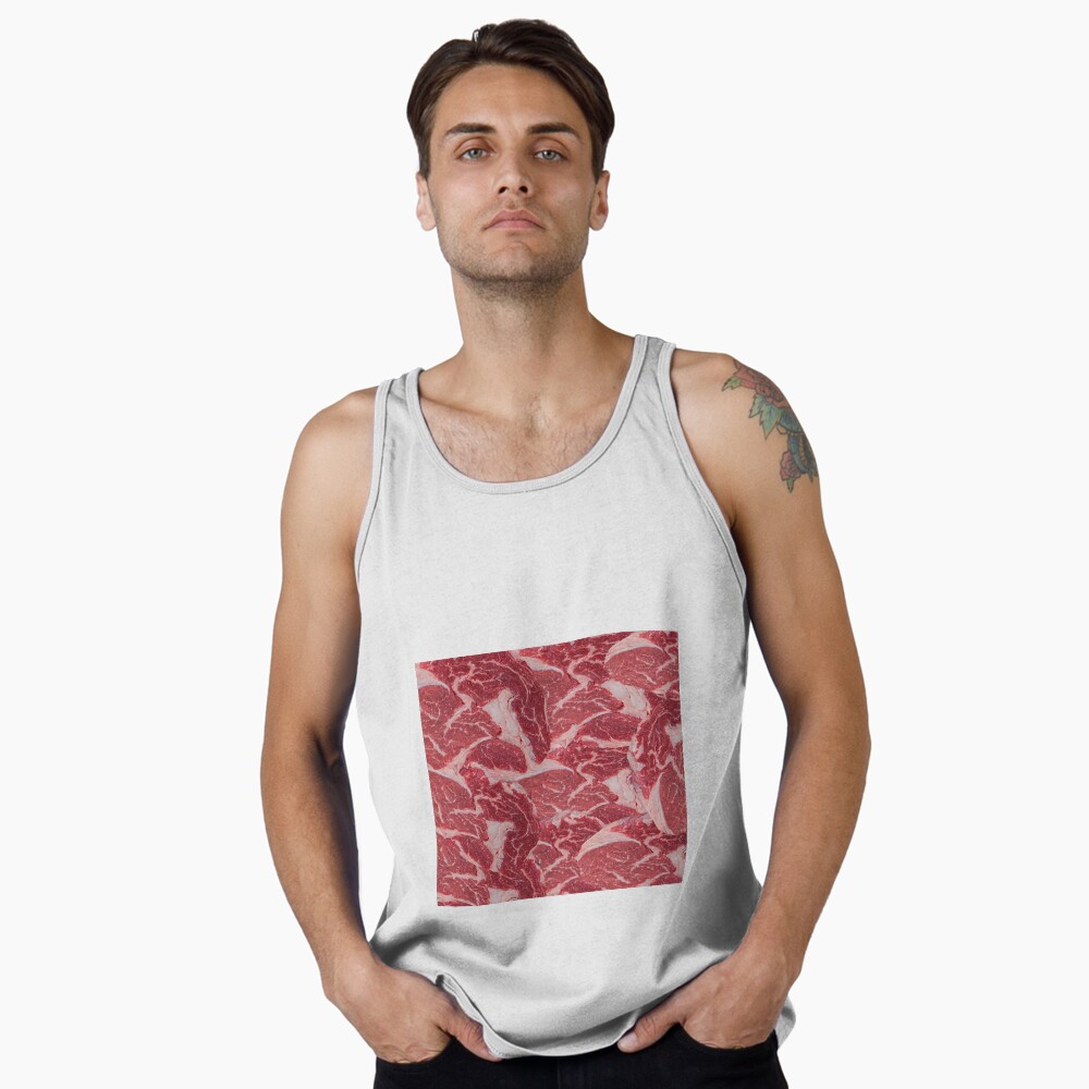 "Meat" A-Line Dress for Sale by OLMP | Redbubble