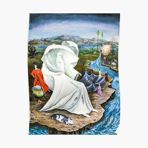 "Surreal art, Leonora carrington art, Painting." Poster for Sale by buzztop | Redbubble