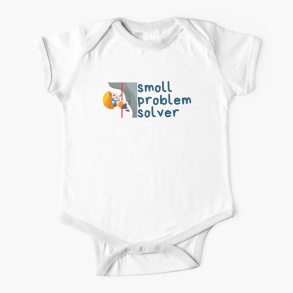 "Smoll Problem Solver. Kids Rock Climbing" Baby One-Piece for Sale by ...