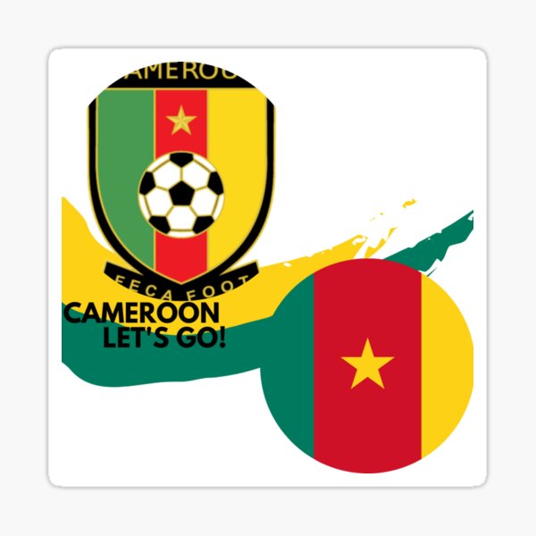 "World Cup Design for Cameroon Fans" Sticker for Sale by FIFAWClovers ...